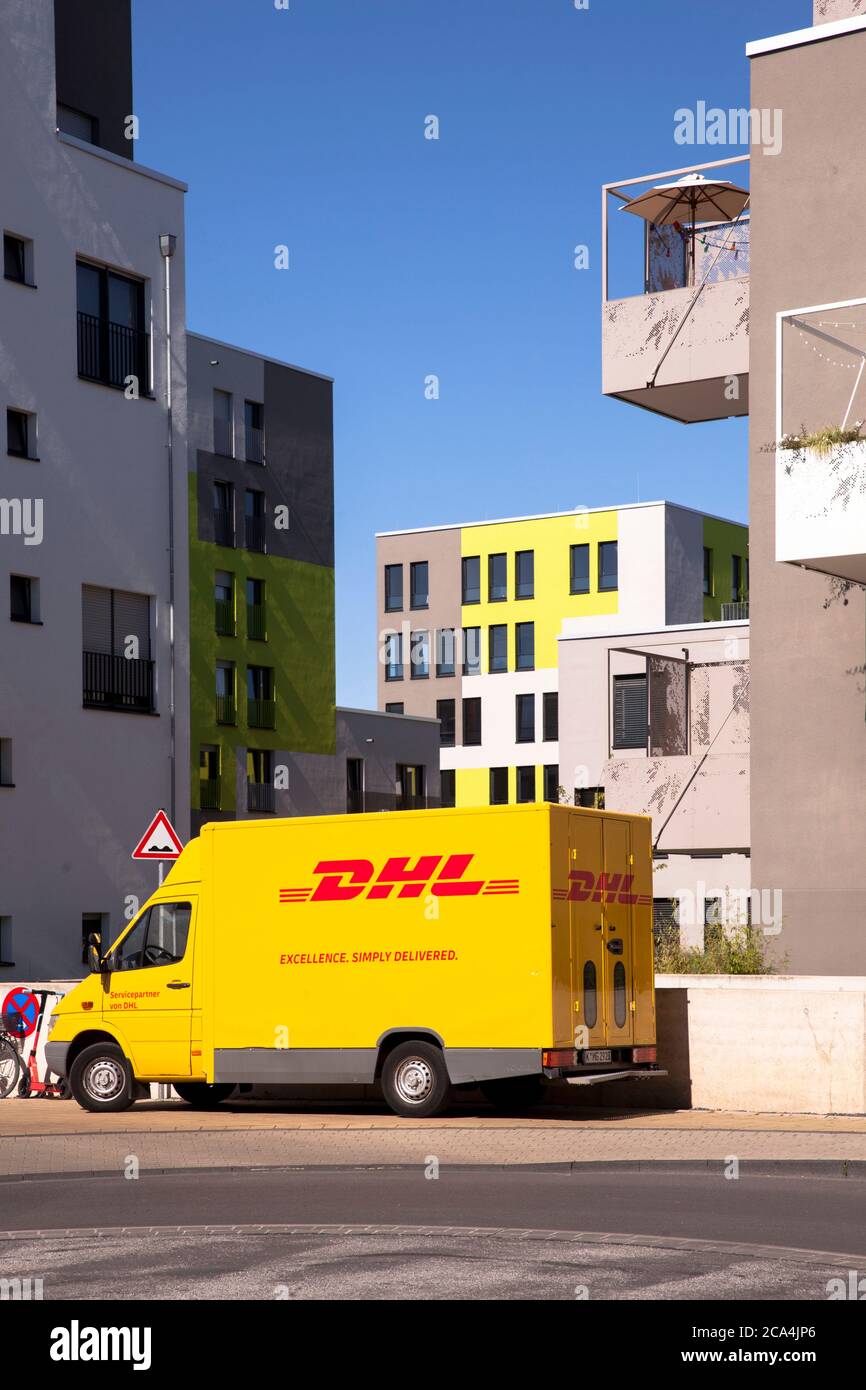 the Kubikon quarter of the GAG Immobilien AG in the Ehrenfeld district ...