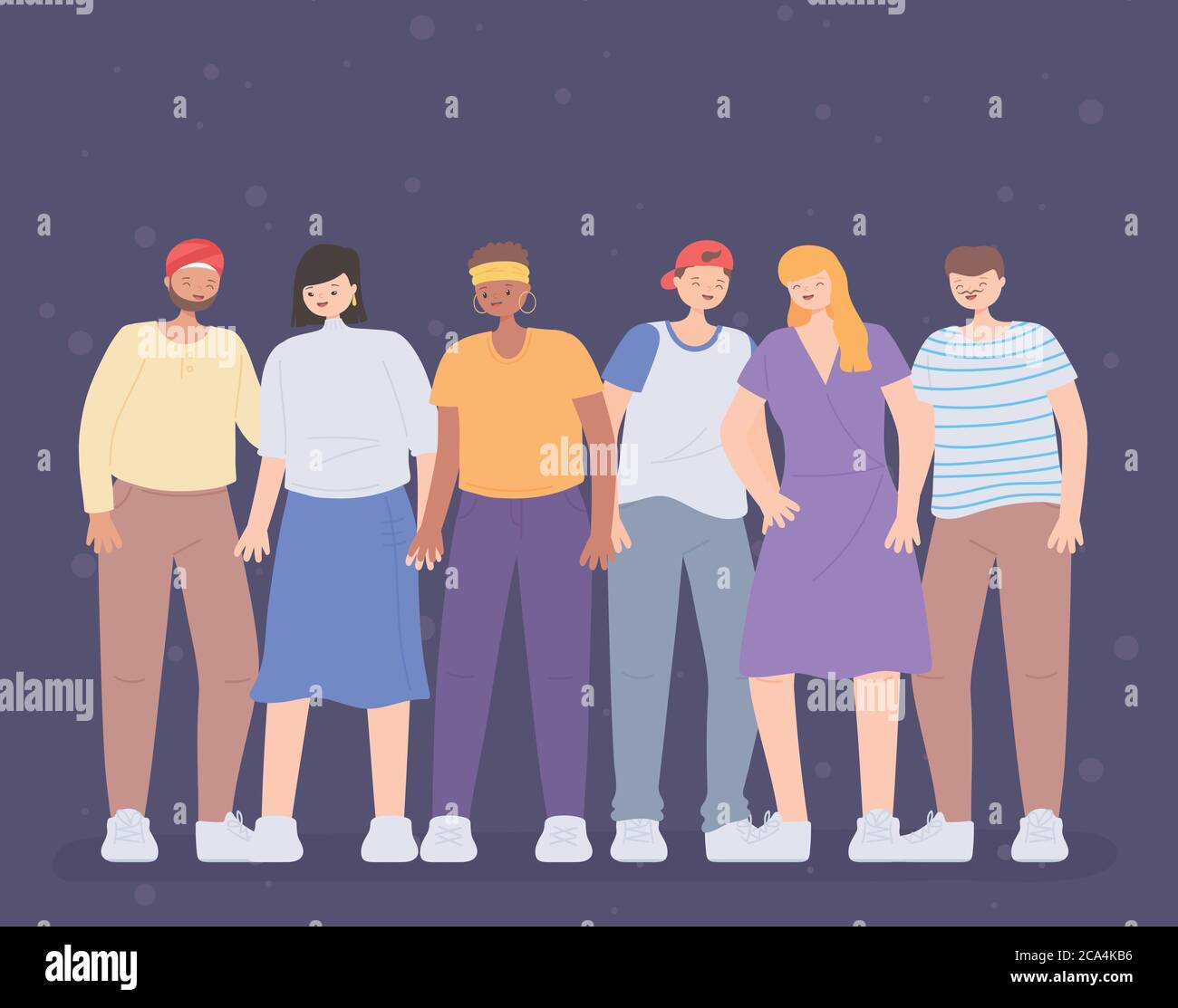 diverse multiracial and multicultural people, persons figures diversity ...