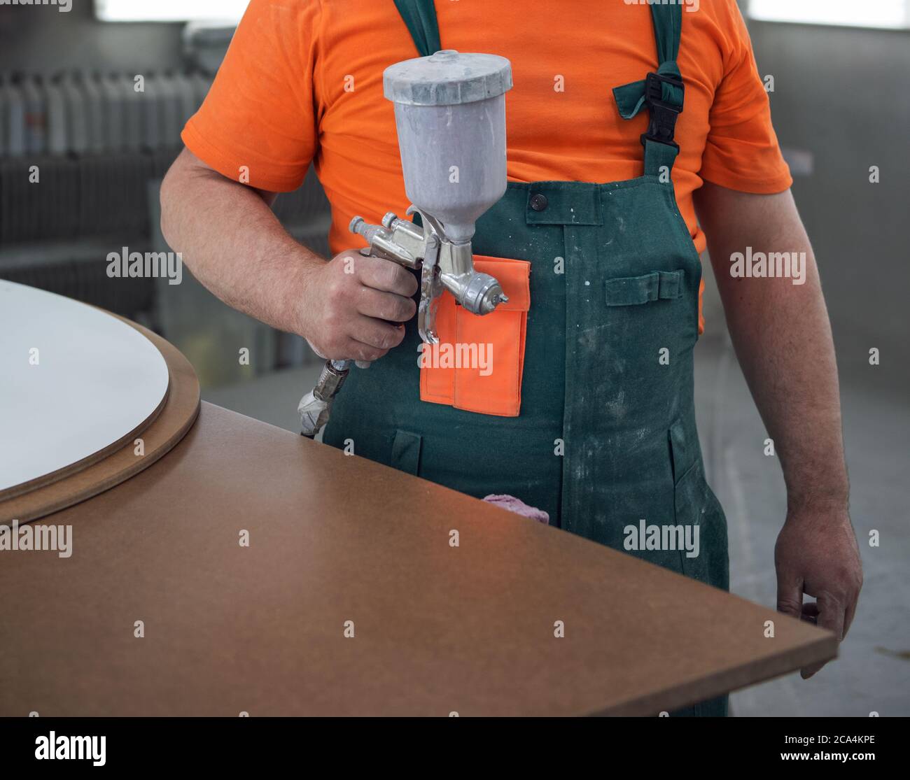 Wooden furniture production Stock Photo - Alamy