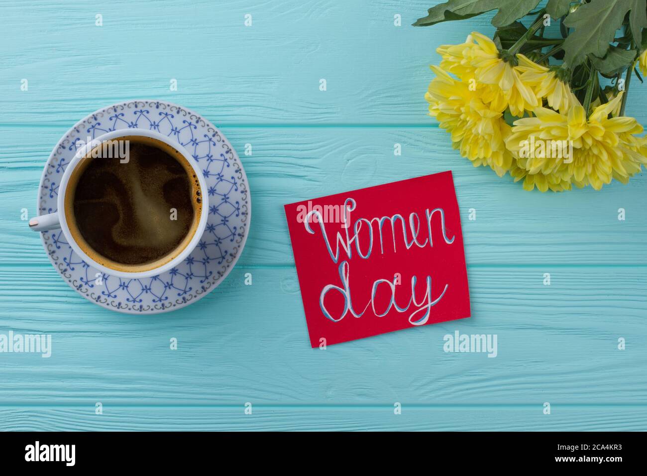 Good morning card vintage cup hi-res stock photography and images - Alamy
