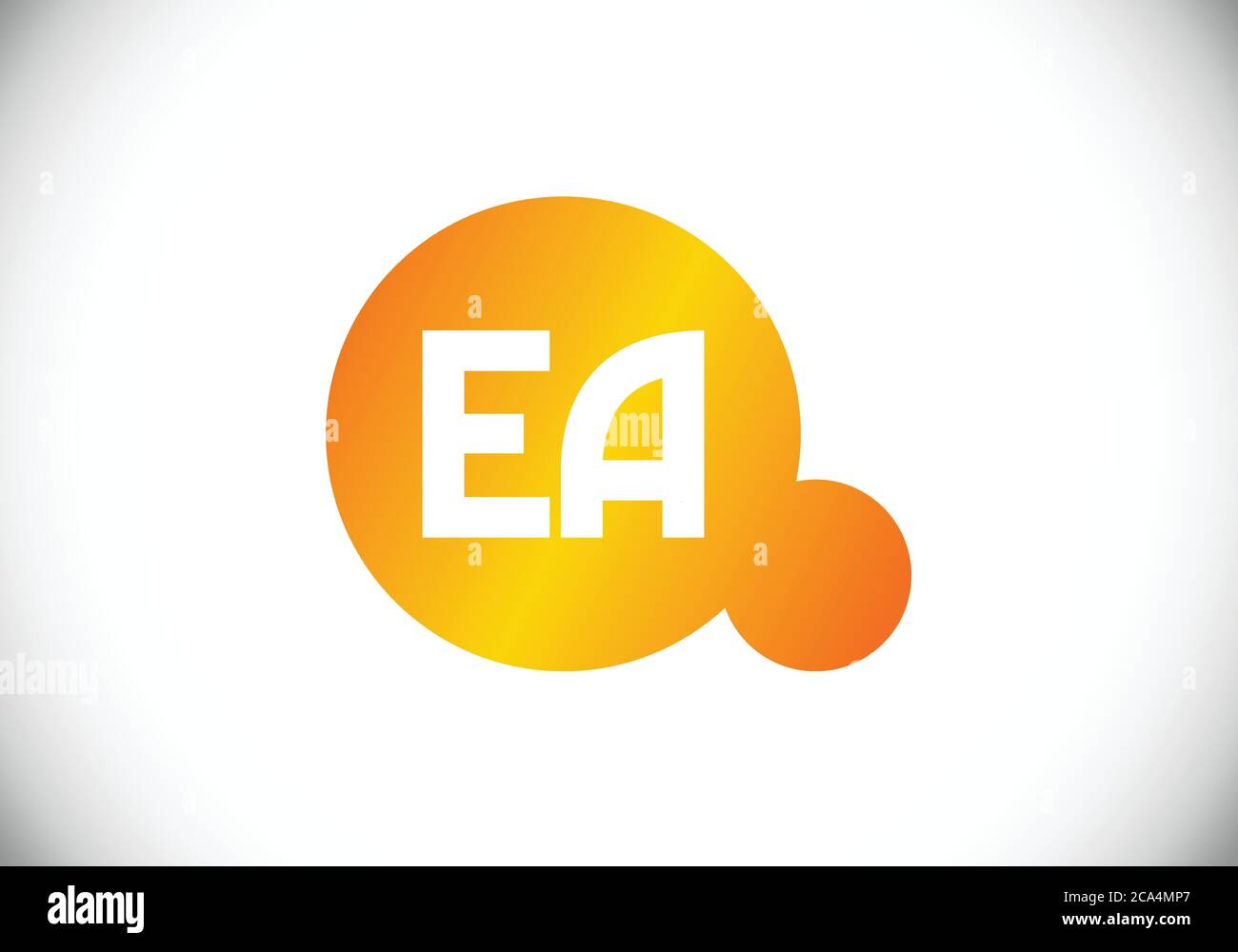 E A Initial Letter Logo design, Graphic Alphabet Symbol for Corporate ...