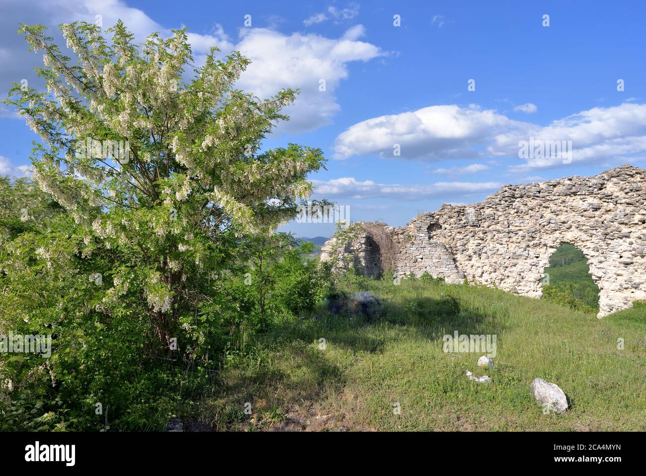 CETINGRAD CASTLE IN CROATIA BUILT AGAINST THE TURKS Stock Photo - Alamy