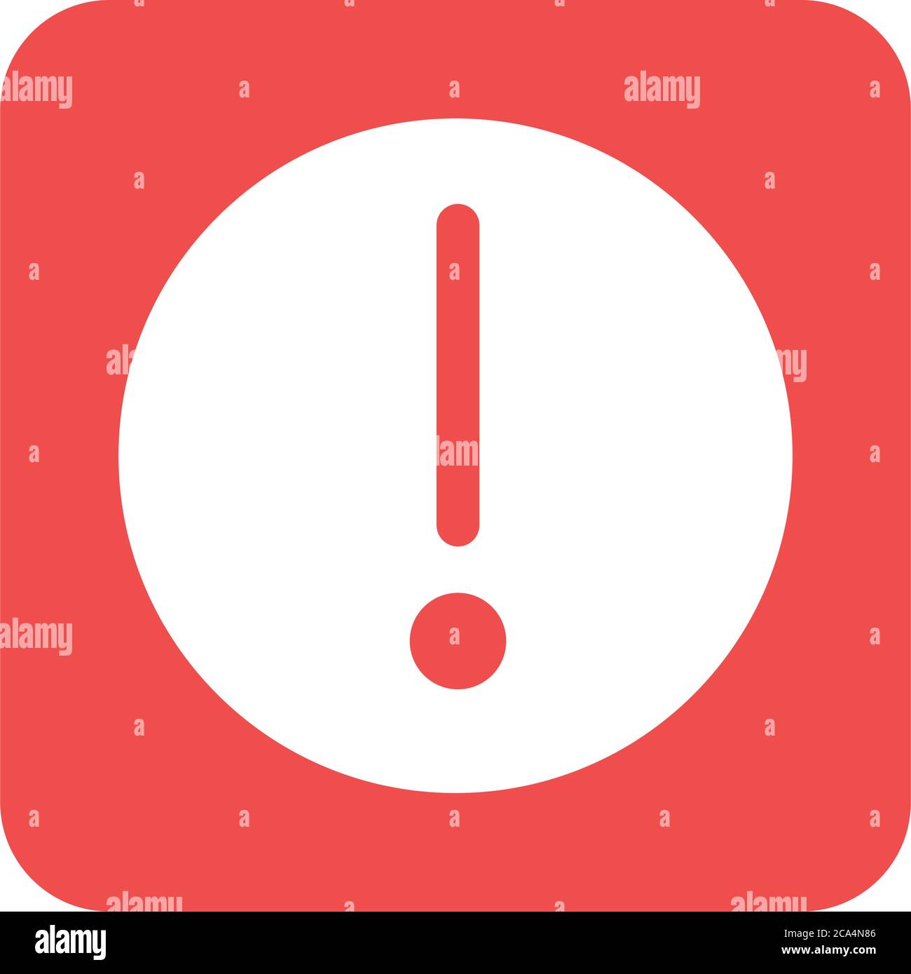 mobile application warning alert web button menu digital flat style ...