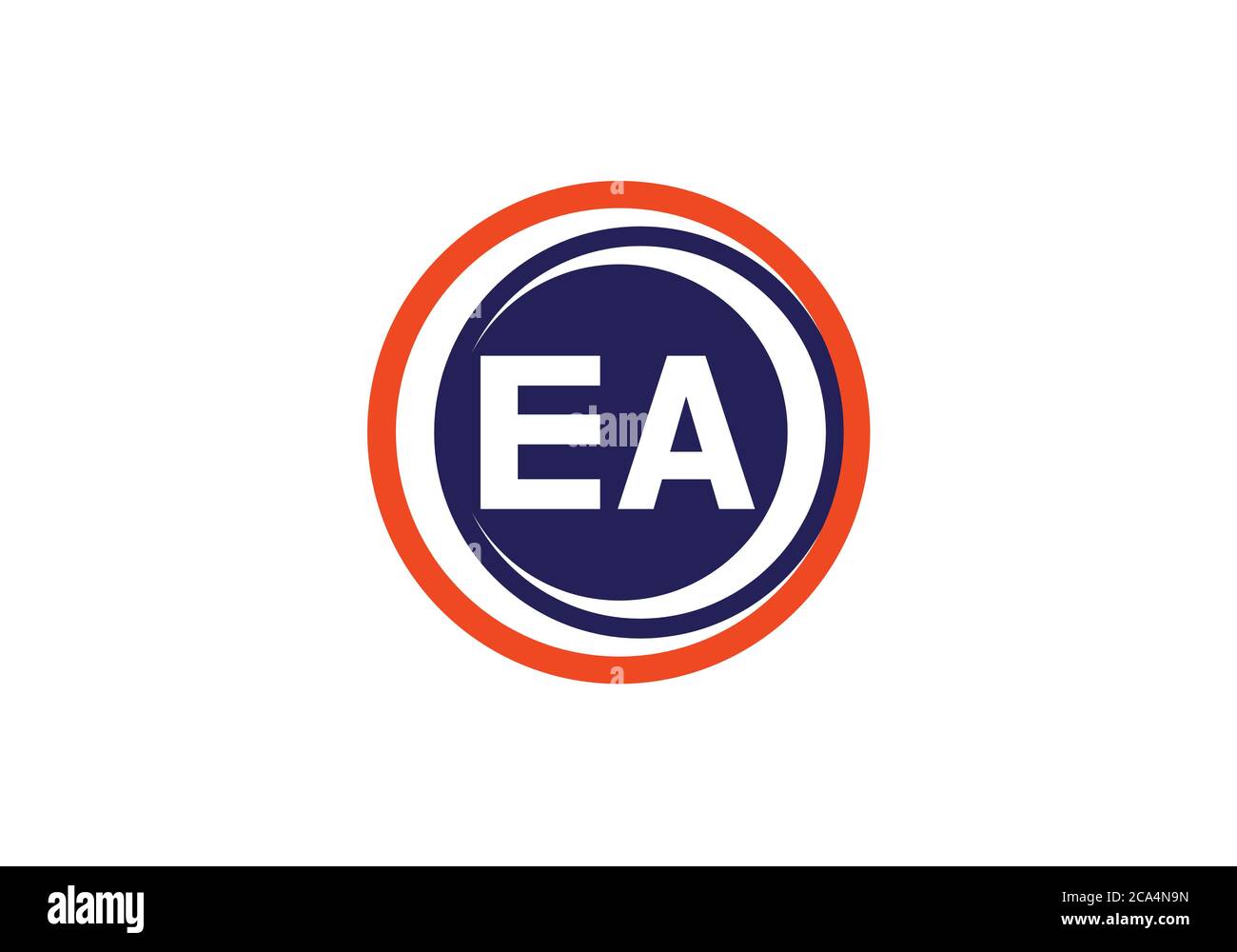 E A Initial Letter Logo design, Graphic Alphabet Symbol for Corporate ...