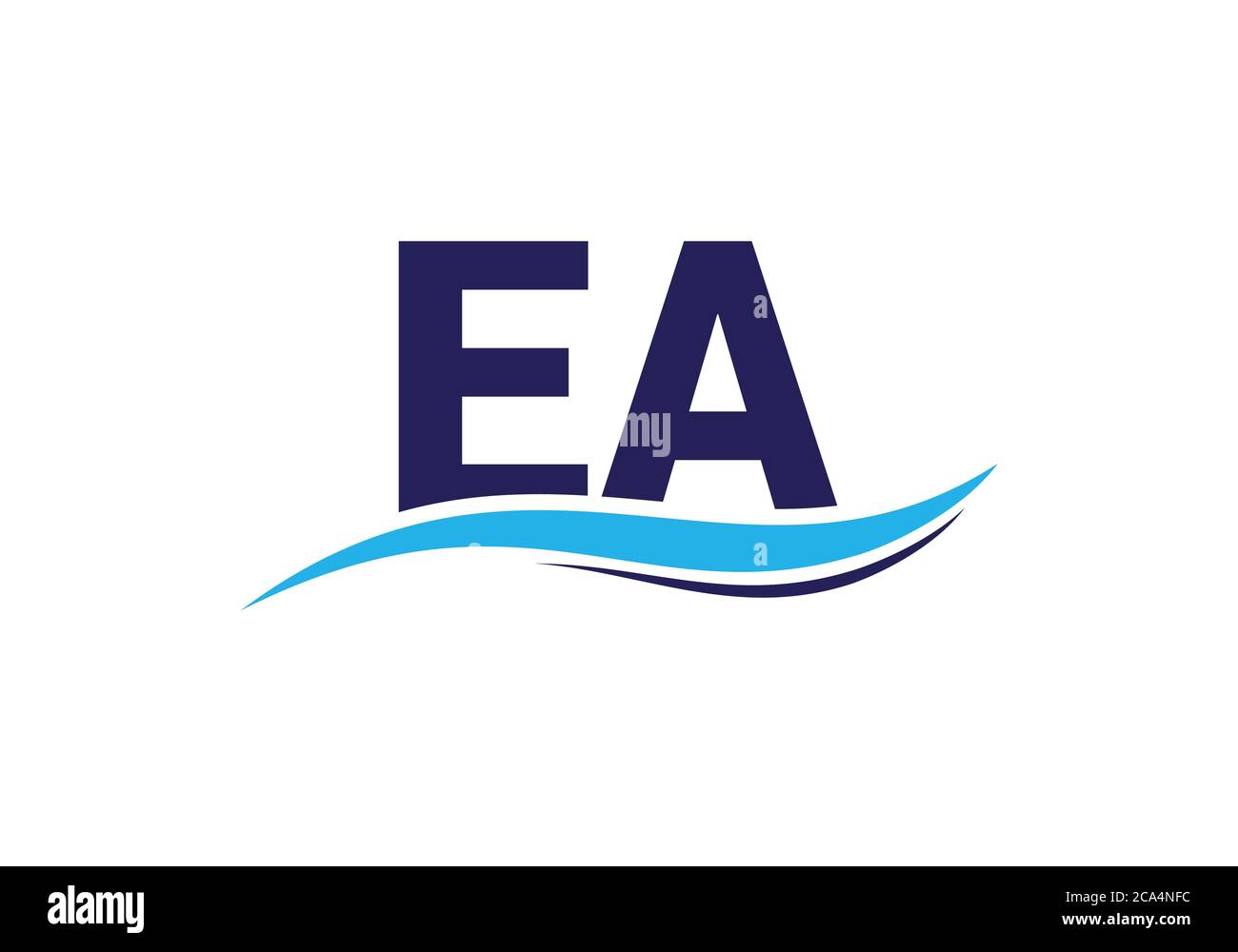 E A Initial Letter Logo design, Graphic Alphabet Symbol for Corporate ...