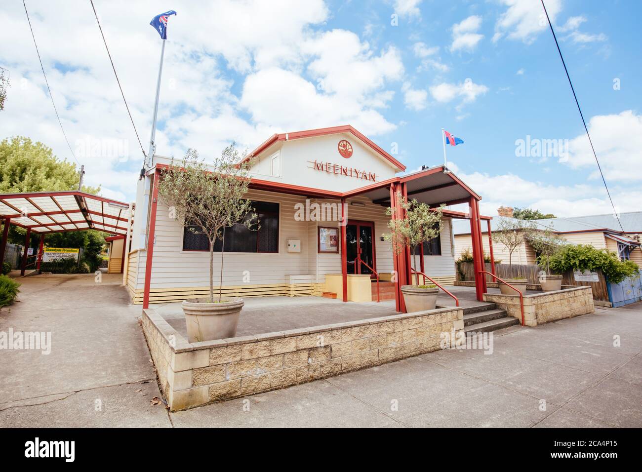 The Town of Meeniyan in Victoria Australia Stock Photo - Alamy