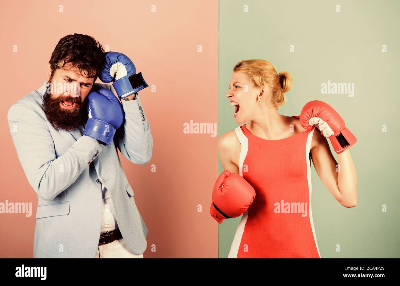 Dominant man couple hi-res stock photography and images - Alamy