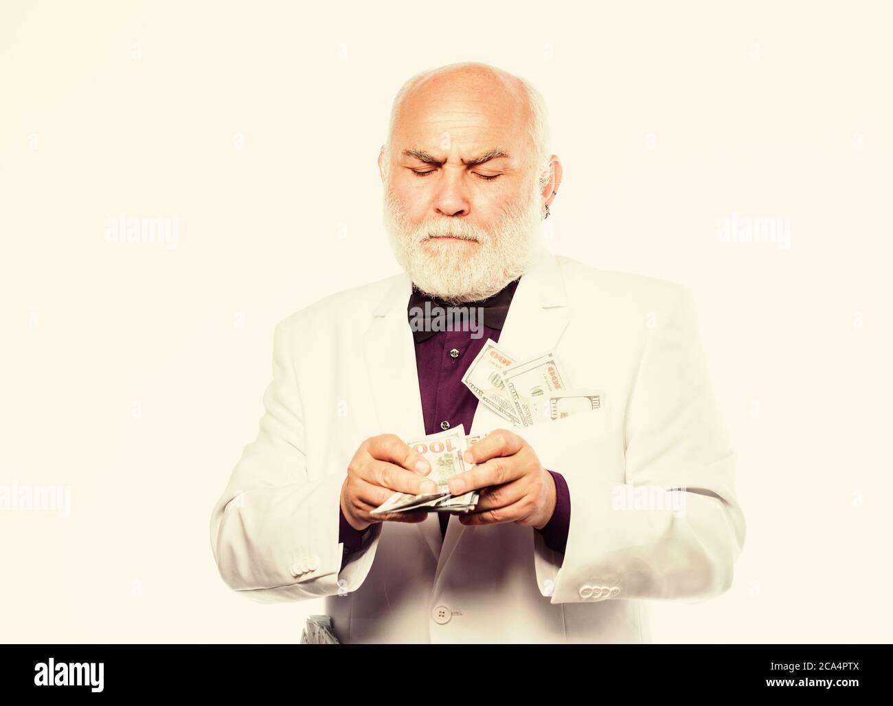 Earn money profit. Cash security. Rich grandfather and heritage ...