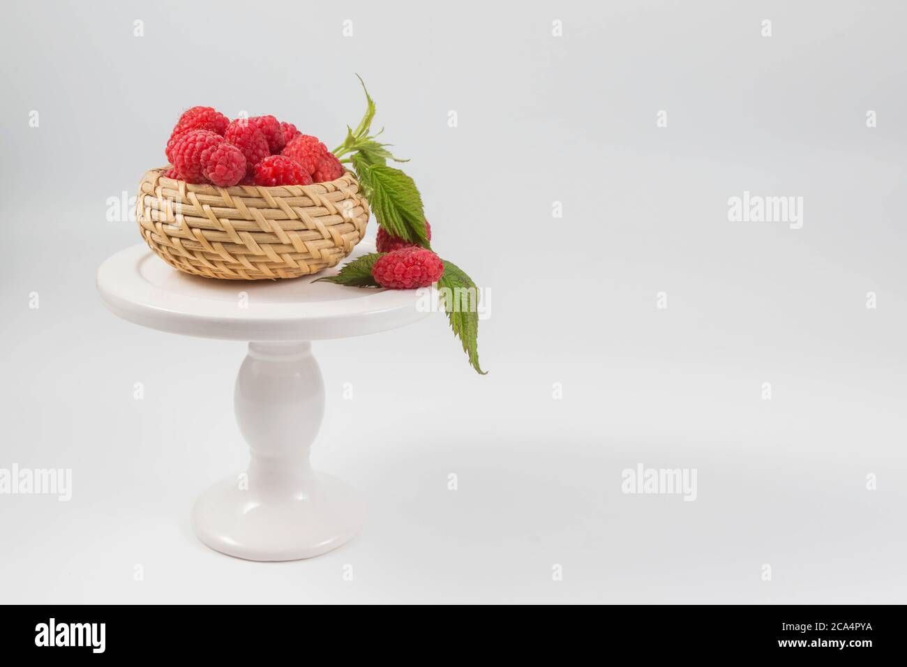 Raspberry. Health, summer. still life on white background Stock Photo ...