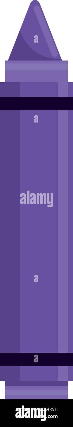 crayon school supply isolated icon vector illustration design Stock ...