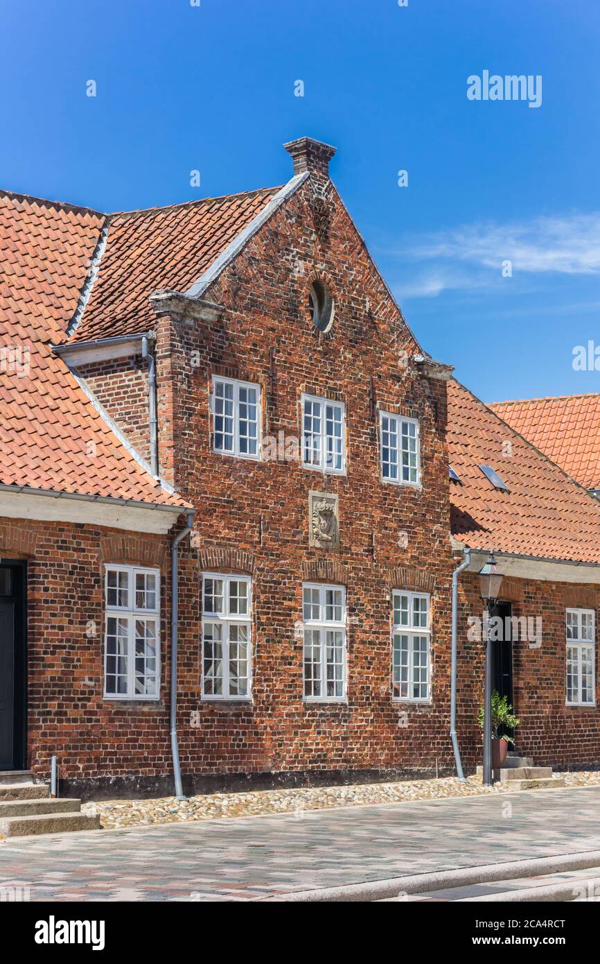 Historic house at the Torvet market square in Ribe, Denmark Stock Photo ...