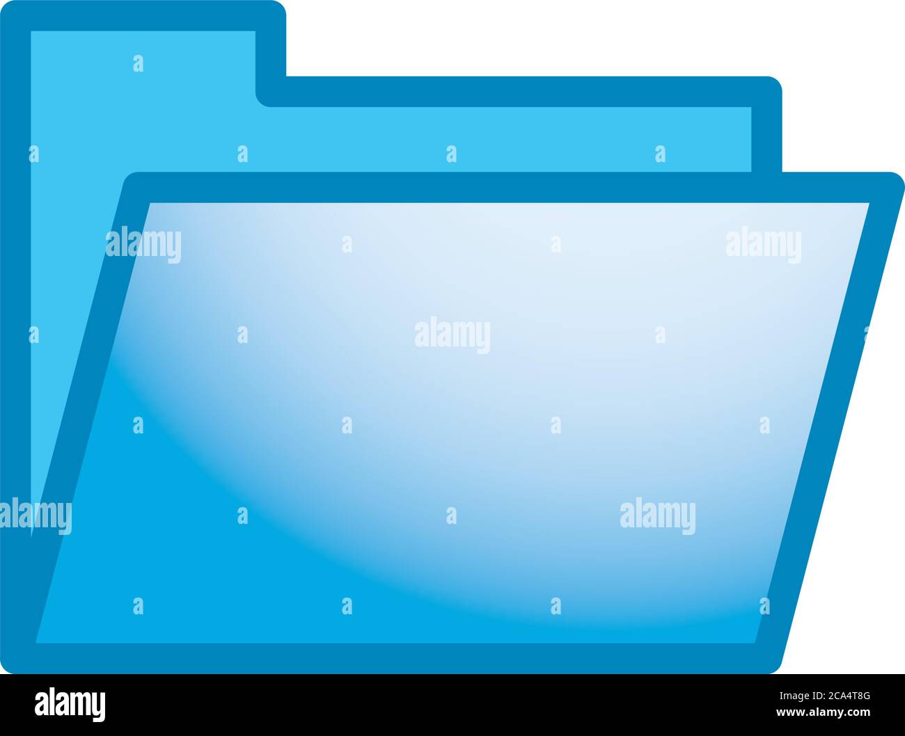 File line and gradient style icon design, Document data archive storage organize business office ...