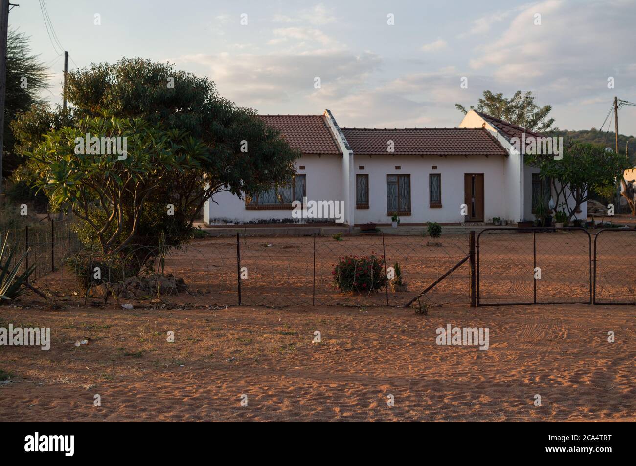 Middleclass Home in Mochudi, a Town in Botswana, Africa Stock Photo - Alamy