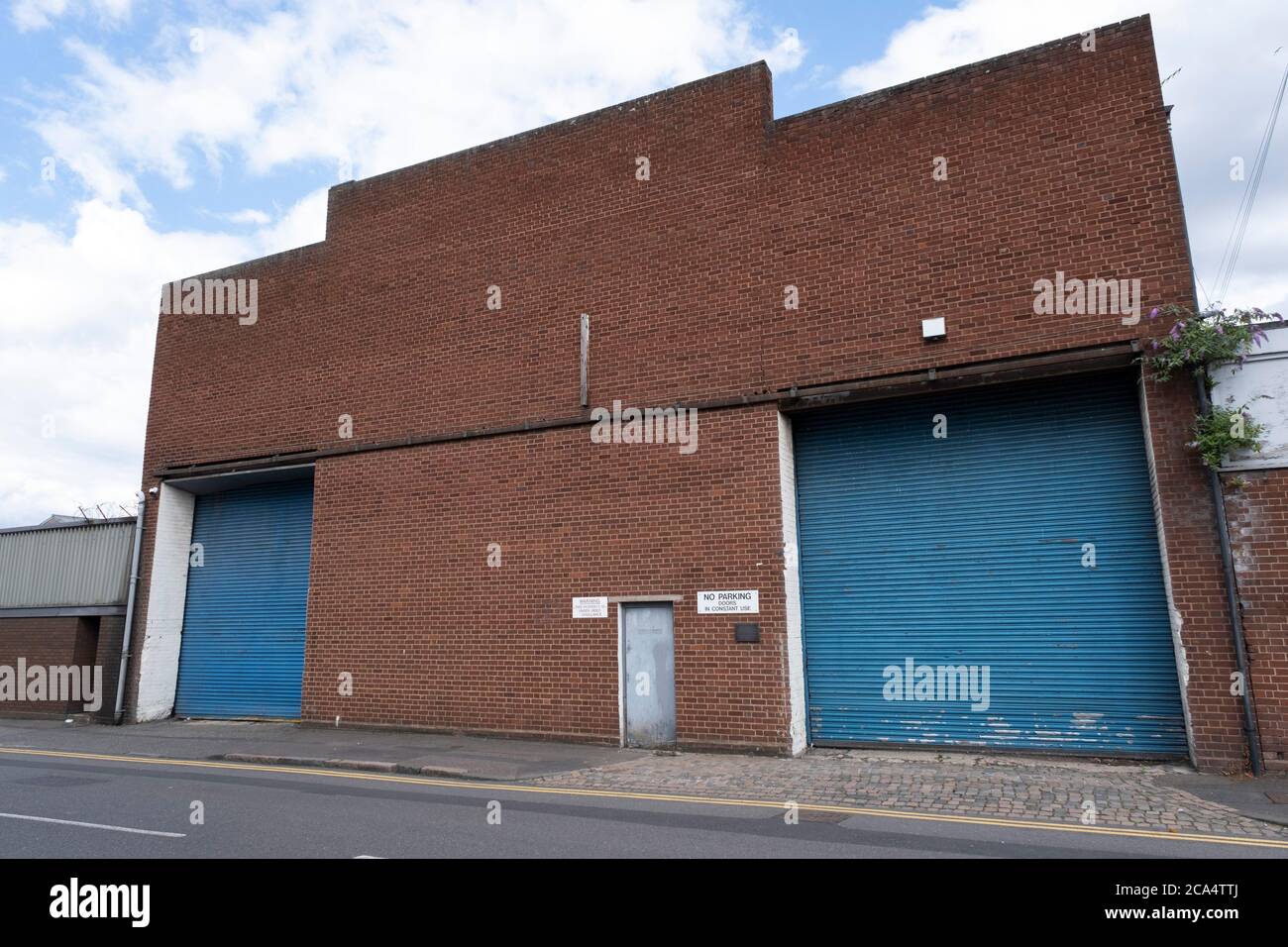 Old industrial factory and warehouse buildings in Bordesley on 3rd ...