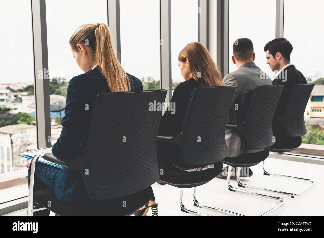 Interview wait hi-res stock photography and images - Alamy