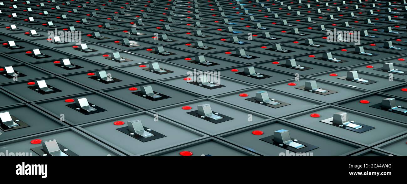 Light switches hi-res stock photography and images - Alamy