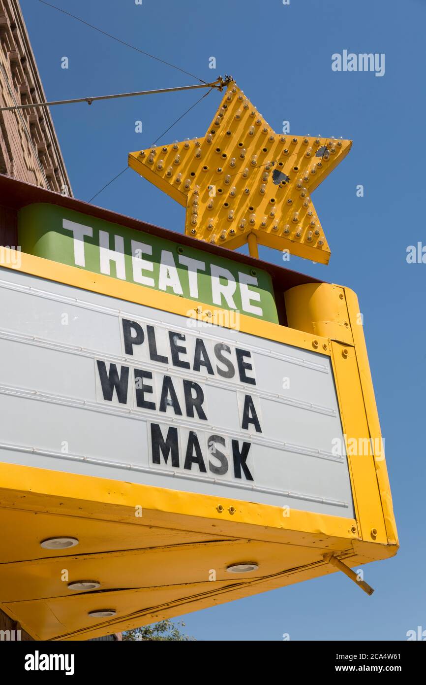 Cinema 2020 marquee hi-res stock photography and images - Alamy