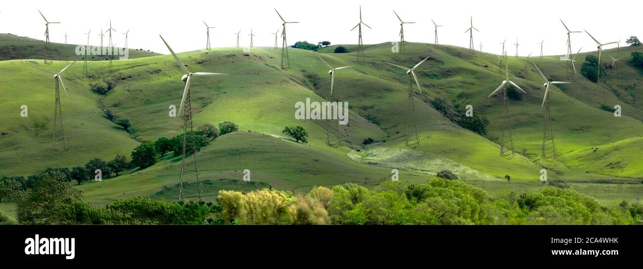 Turbine and hill hi-res stock photography and images - Alamy