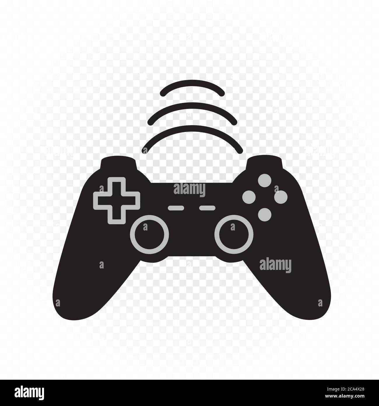Wireless joypad Stock Vector Images - Alamy