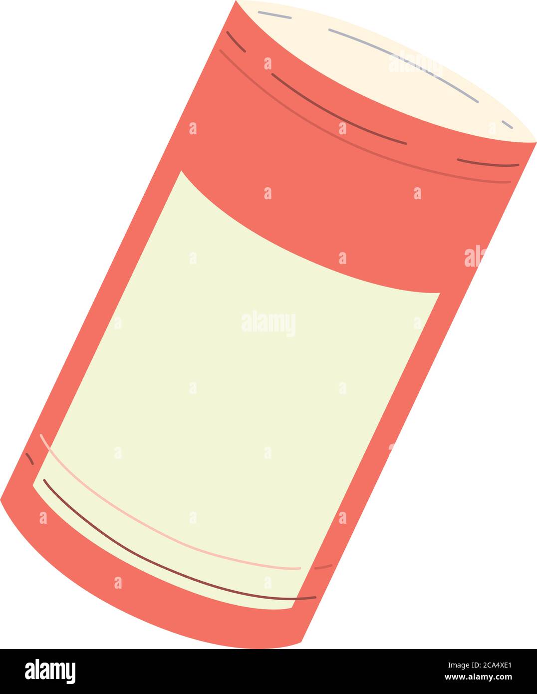 cartoon canned food jars on white background vector illustration design ...