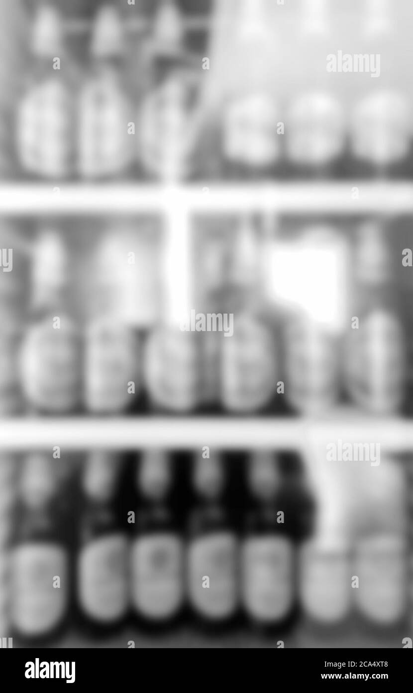 Mall background blurred Black and White Stock Photos & Images - Alamy