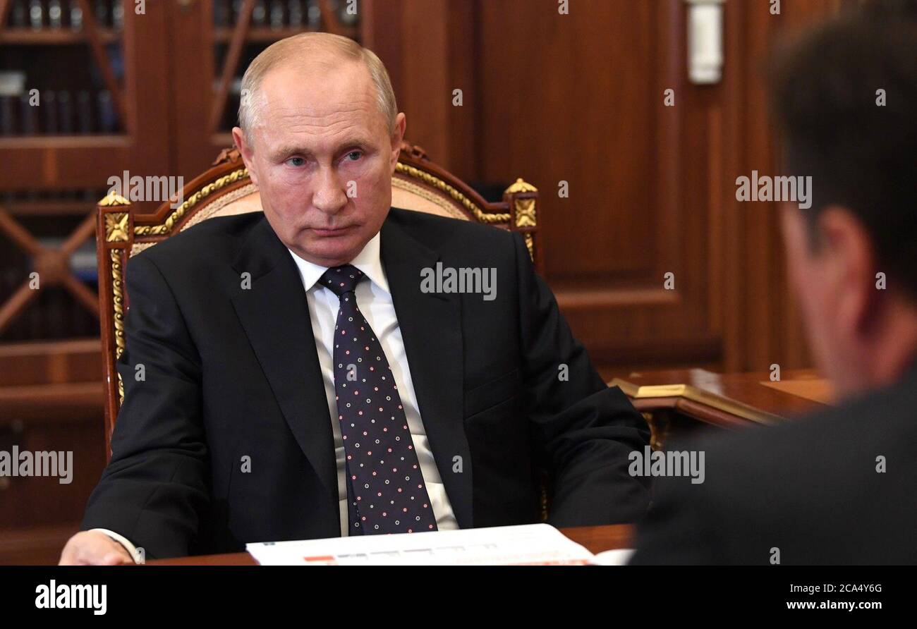 Russia august 4 russian president vladimir putin hi-res stock photography and images - Alamy