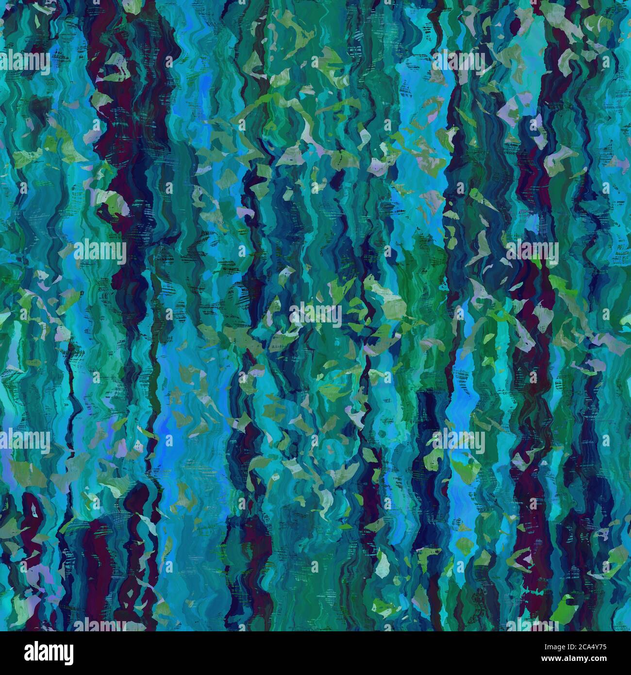 Seamless vibrant painted texture. Bold brush stroke paint glitch ...