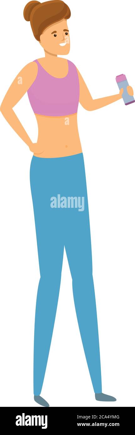 Personal trainer icon. Cartoon of personal trainer vector icon for web ...