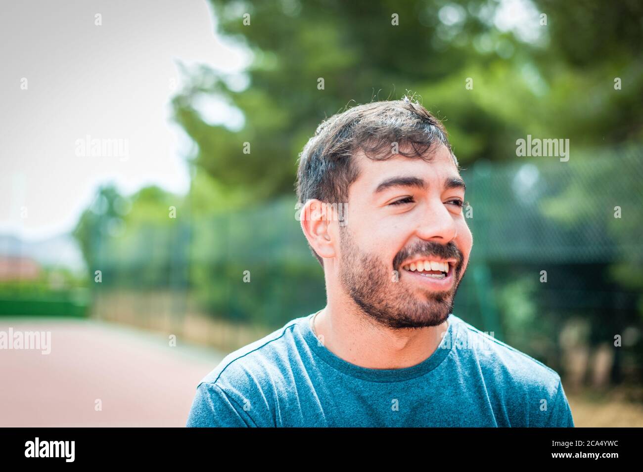 Bearded man portrait hi-res stock photography and images - Alamy