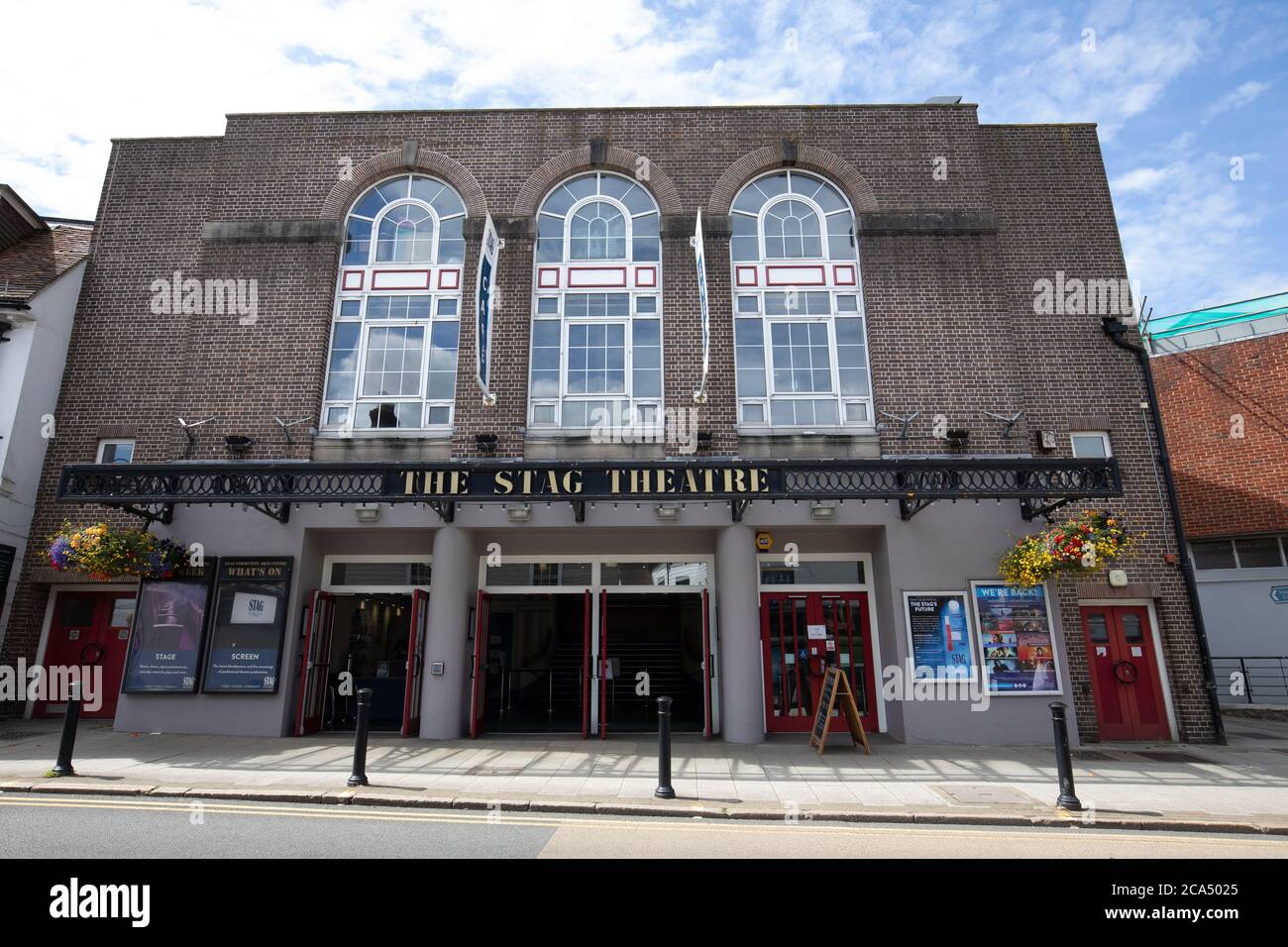 The Stag Theatre in Sevenoaks, Kent Stock Photo - Alamy