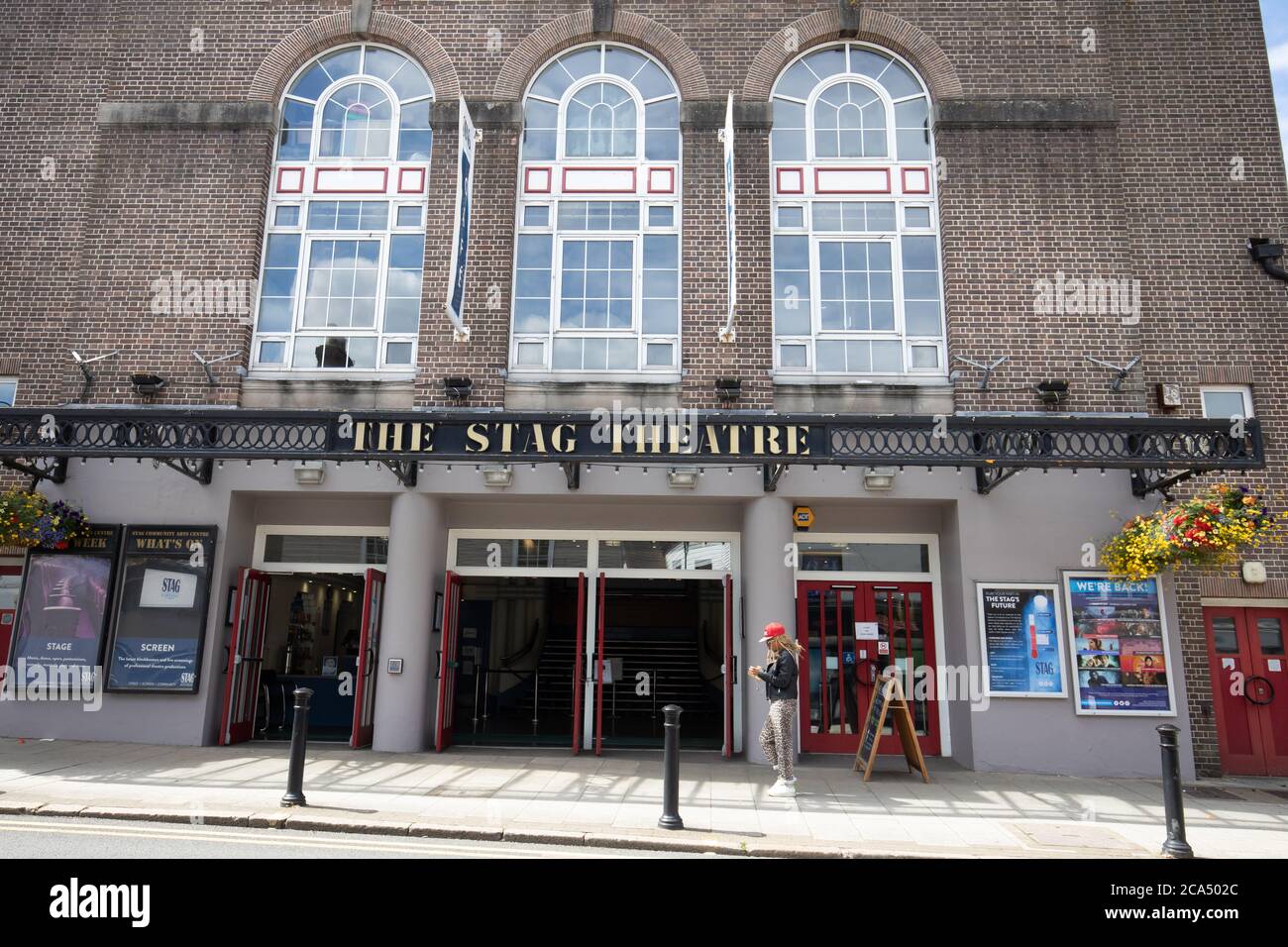 The Stag Theatre in Sevenoaks, Kent Stock Photo - Alamy