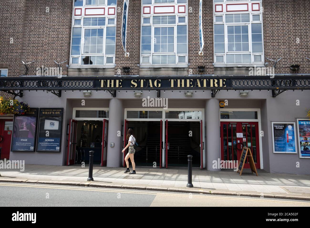 The Stag Theatre in Sevenoaks, Kent Stock Photo - Alamy