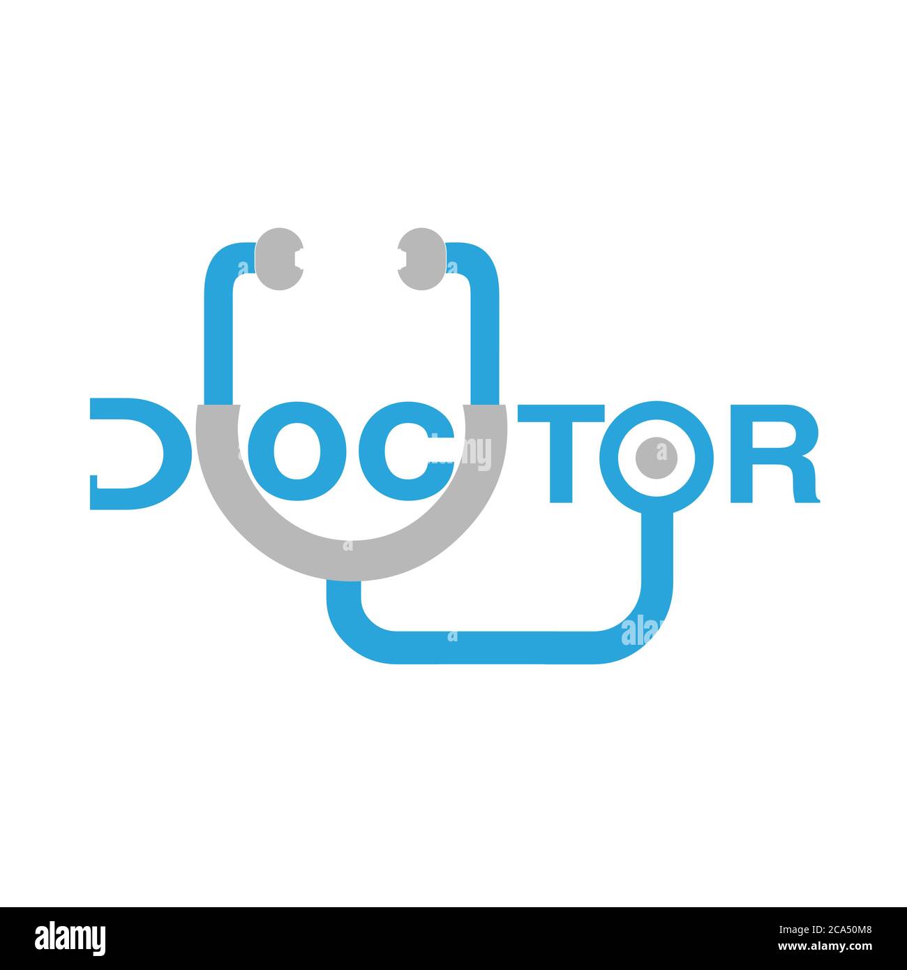 Doctor logo vector hi-res stock photography and images - Alamy