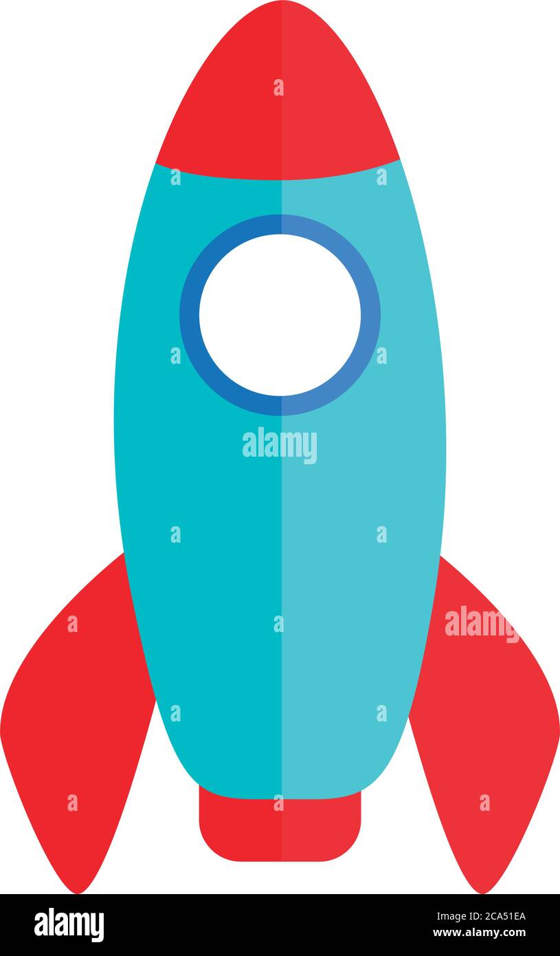 Rocket Cartoon Small