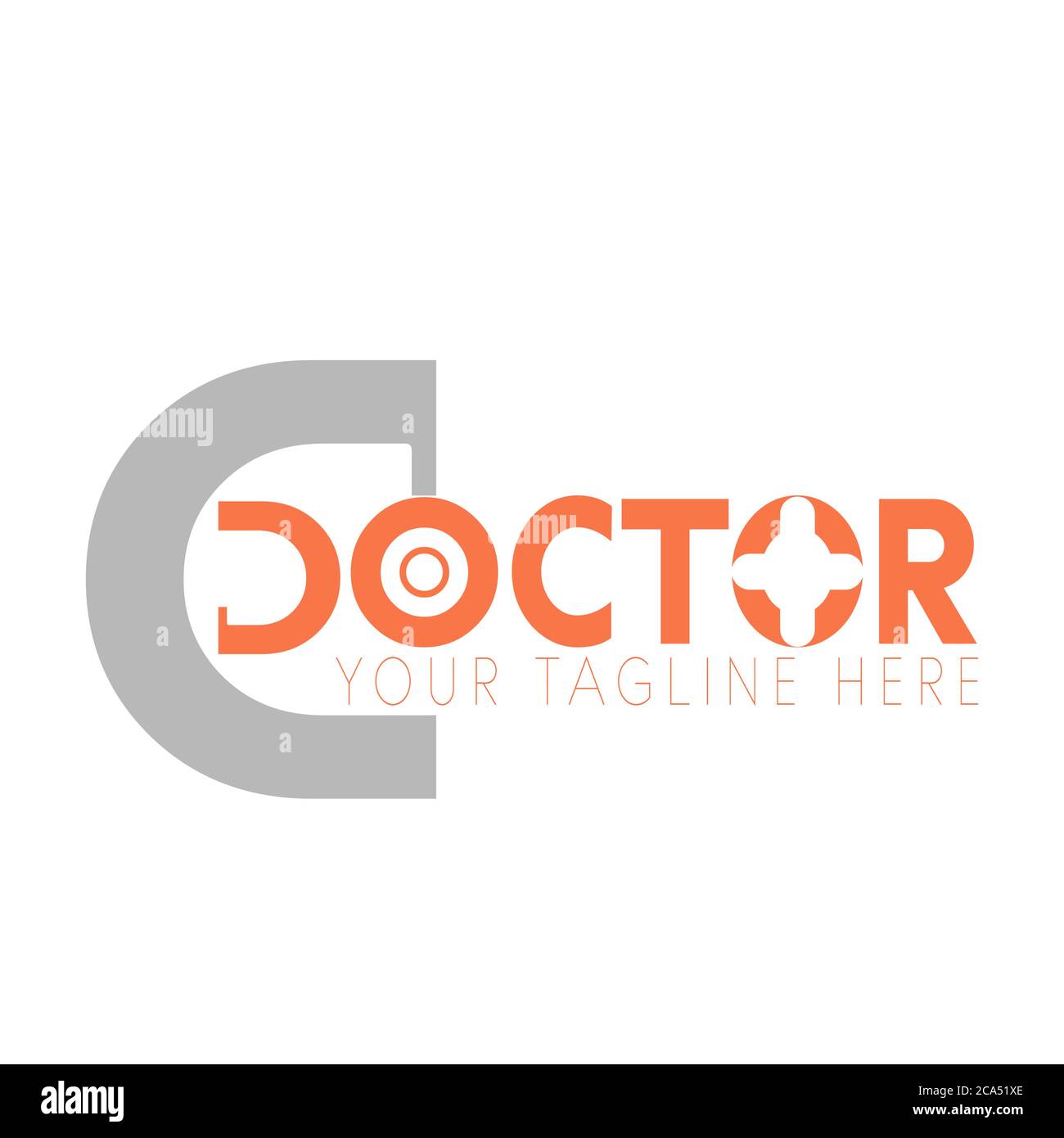 doctor logo illustration vector design Stock Vector Image & Art - Alamy