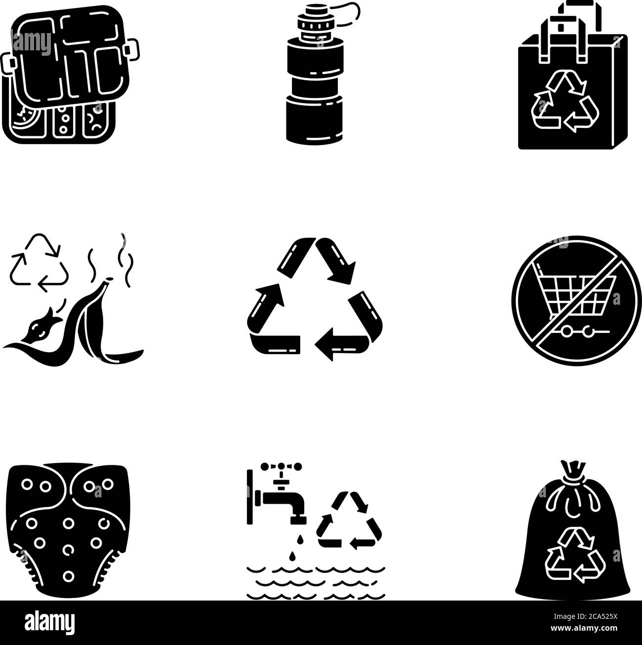 Recycling policy Stock Vector Images - Alamy