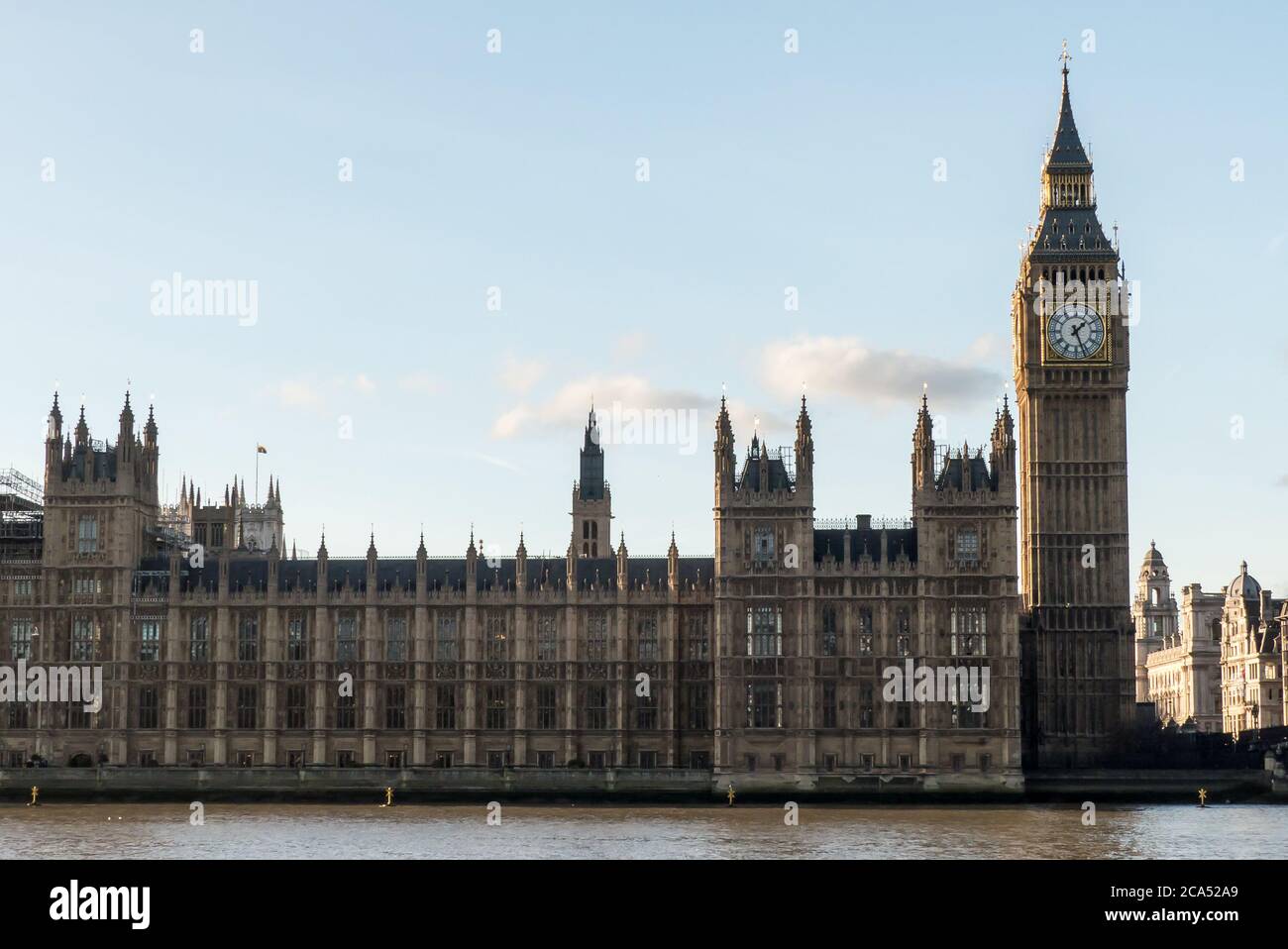 London, England: the Palace of Westminster (the British Houses of ...