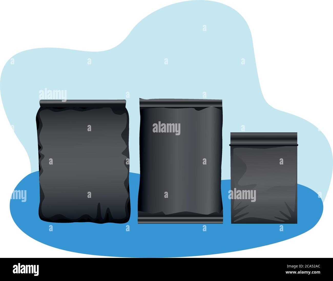 Bags of spices Stock Vector Images - Alamy