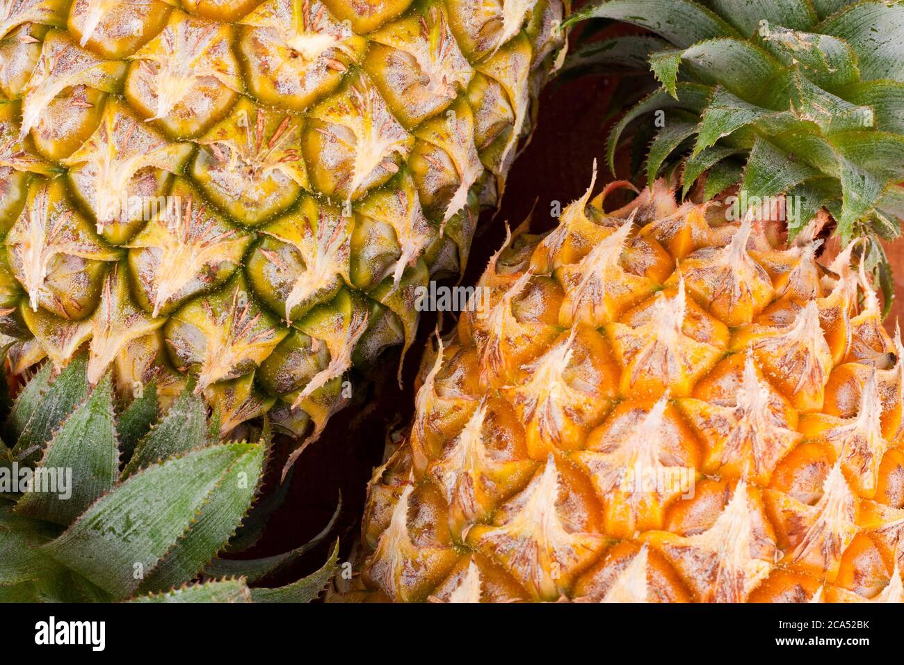 Pineapple fruit food texture hi-res stock photography and images - Alamy