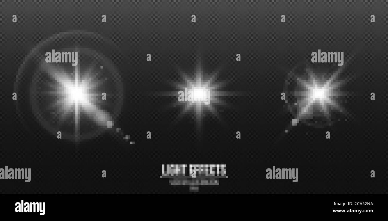 Shining stars bright spot light Black and White Stock Photos & Images ...