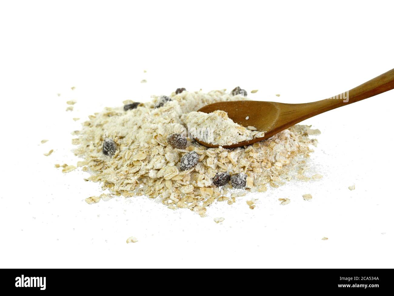Scattered raw oatmeal texture hi-res stock photography and images - Alamy