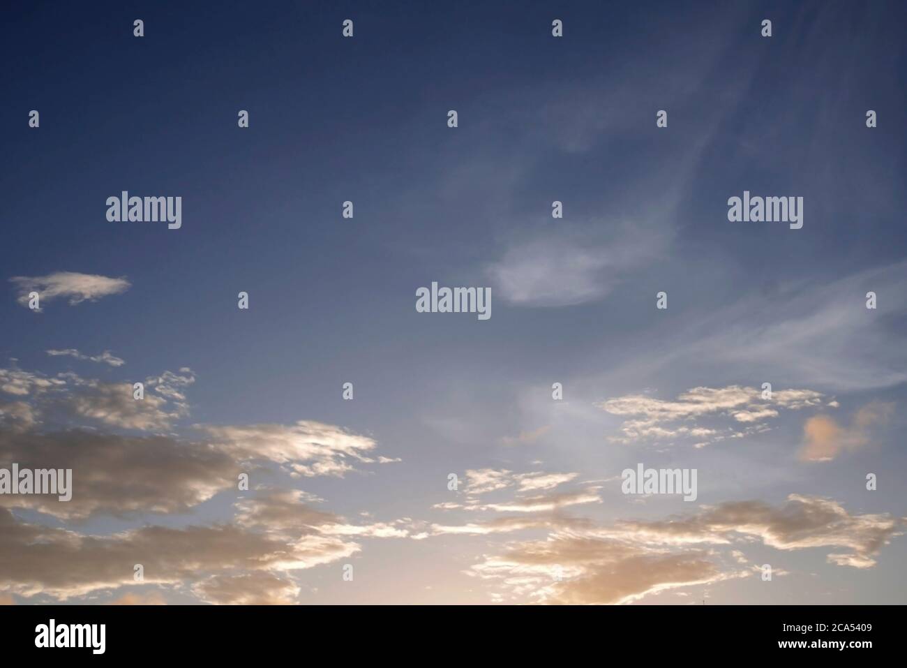 BEAUTIFUL CLOUDS DURING A GLORIOUS SUNSET Stock Photo - Alamy