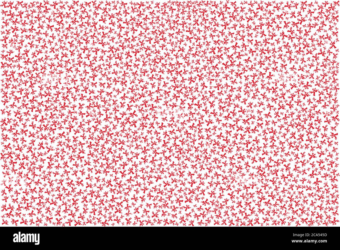 Textile fabric material pattern, red leaves flowers pattern, repeating ...