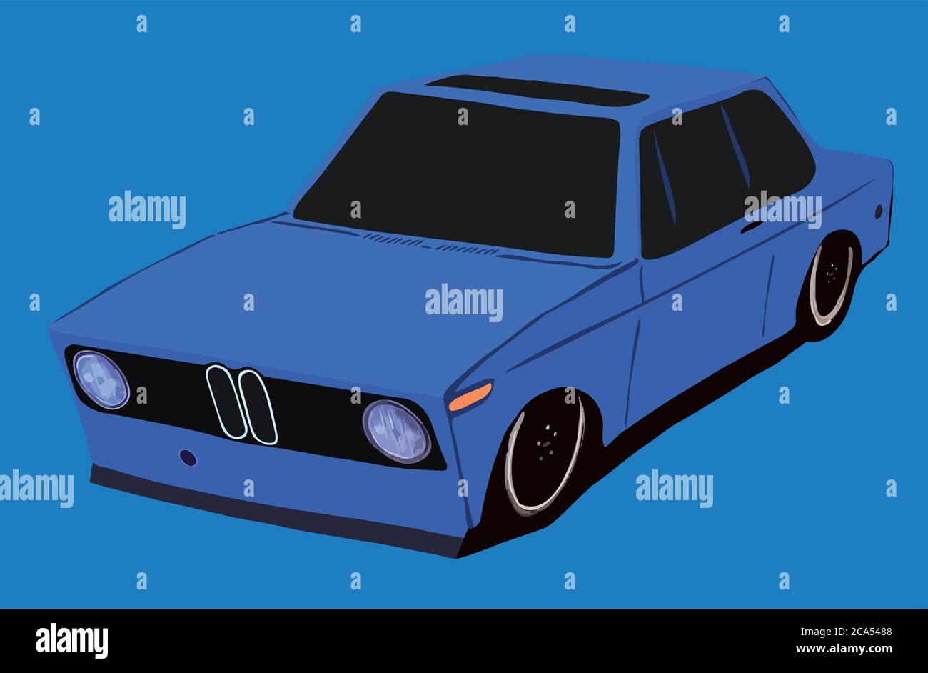 Bmw german car Stock Vector Images - Alamy