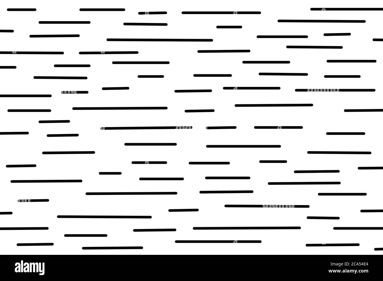 Horizontal dashed lines, black and white pattern for painting ...