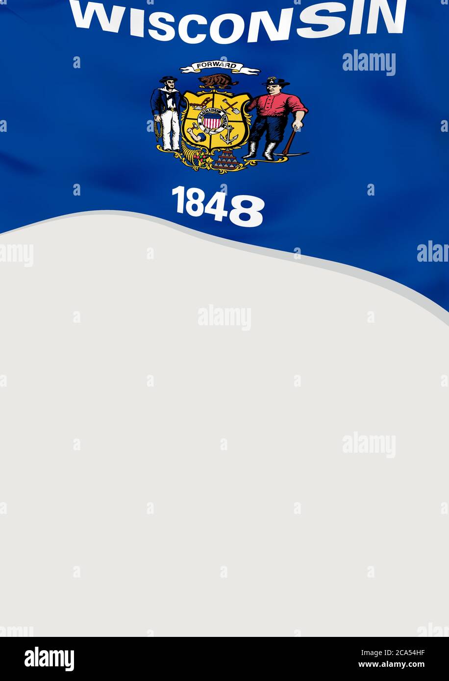 Wisconsin leaflet Stock Vector Images - Alamy