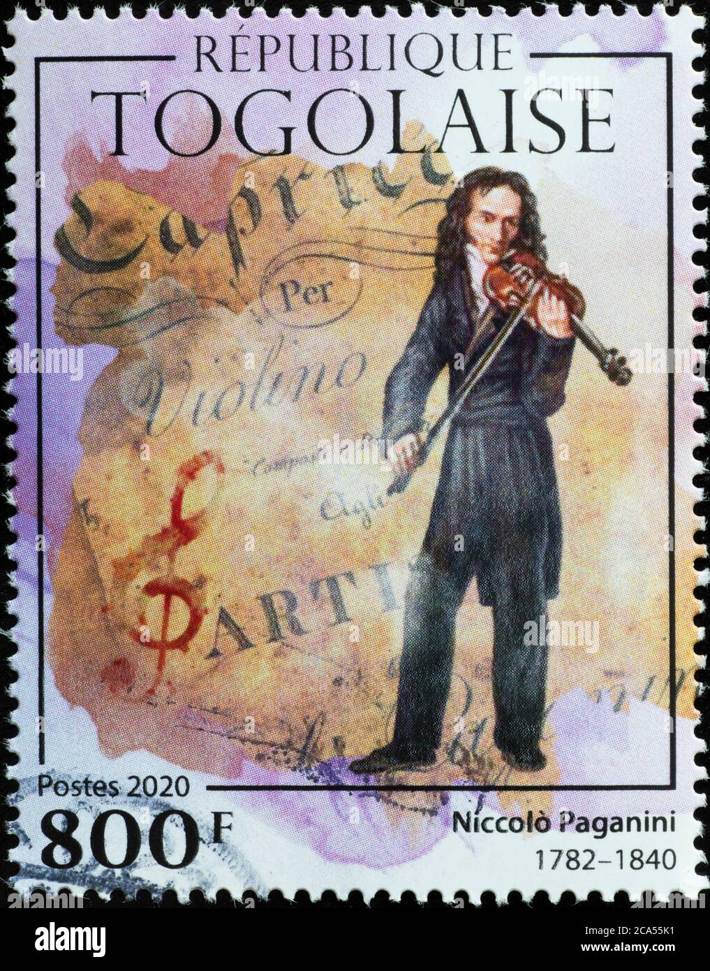 Paganini violin hi-res stock photography and images - Alamy