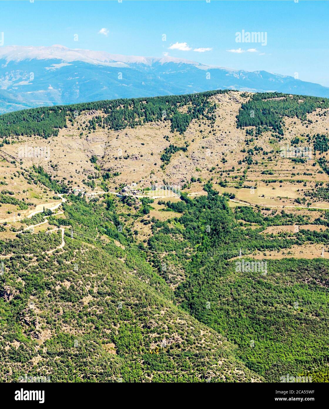 Mountains of the Pyrenees in Spain Stock Photo - Alamy