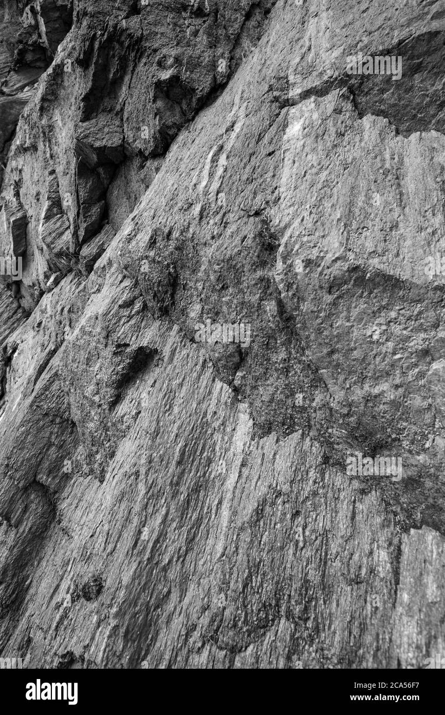 rock wall stone alpine mountains climbing Stock Photo - Alamy