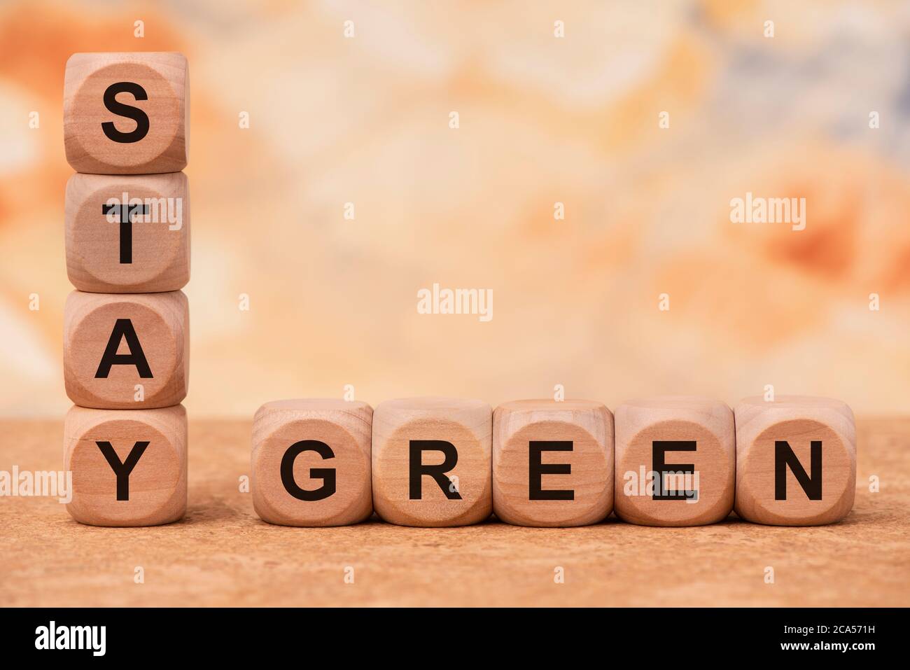Stay green sign hi-res stock photography and images - Alamy